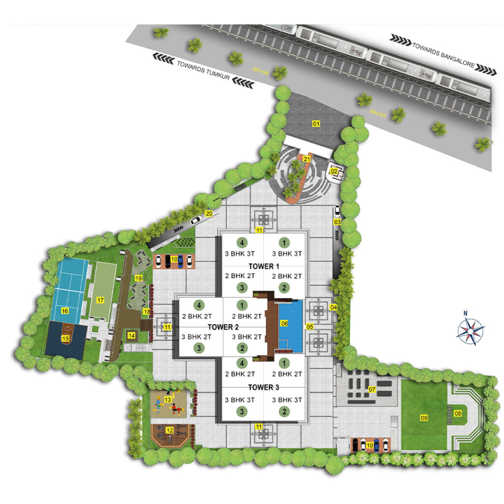 Salarpuria Sattva Opus – Olive Homes